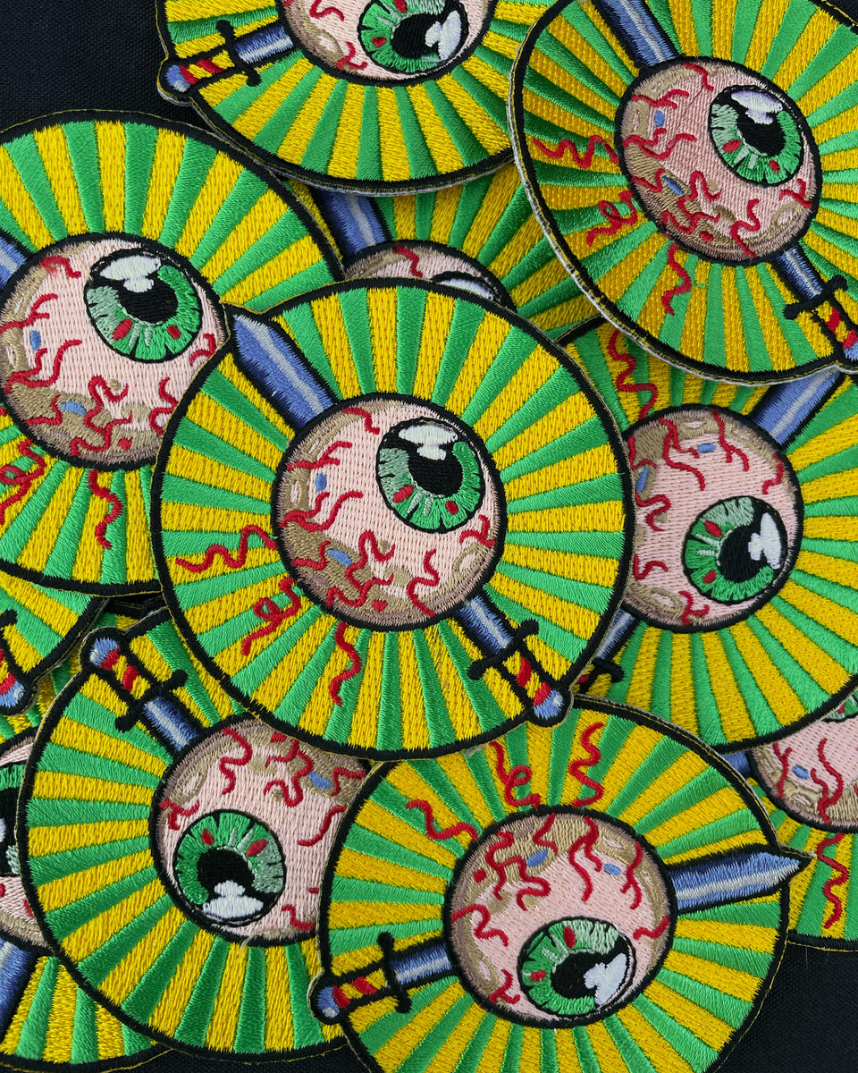 Pickle's Skewered Eyeball Patch – Church of Pickle