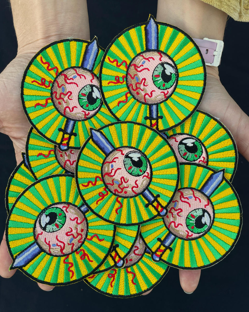 Pickle's Skewered Eyeball Patch – Church of Pickle
