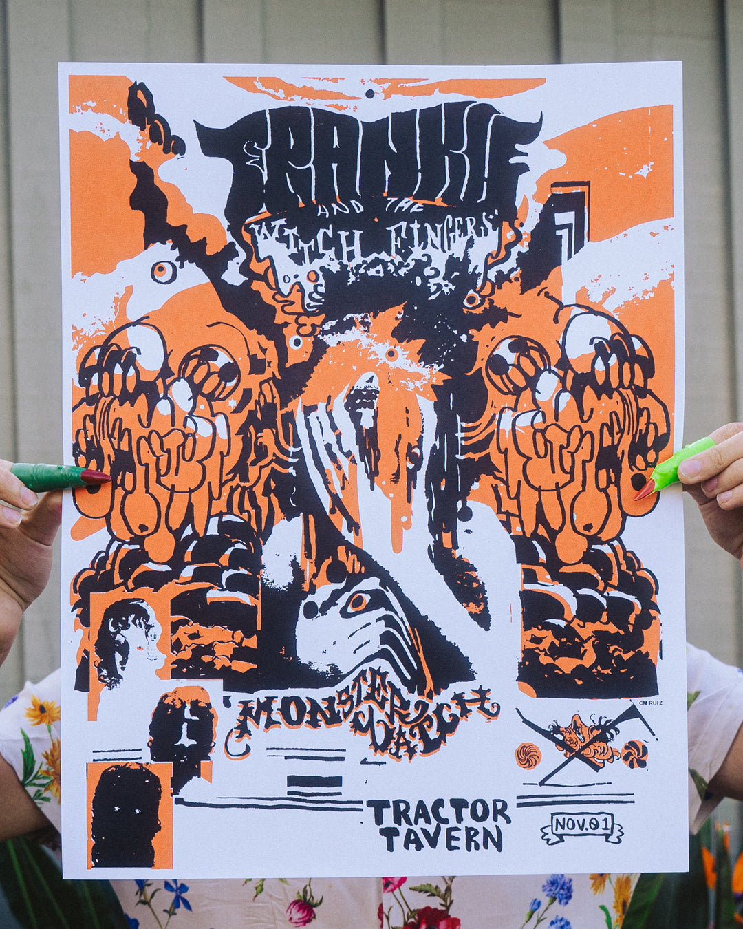 [[CLEARANCE]] Frankie Tractor Tavern Poster by C.M. Ruiz – Church of Pickle